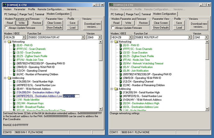XBee Newbie needs help getting started - Networking, Protocols, and Devices - Arduino Forum