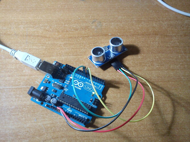 HC-SR04 Ultrasonic Sensor Simple Project - General Guidance - Arduino Forum