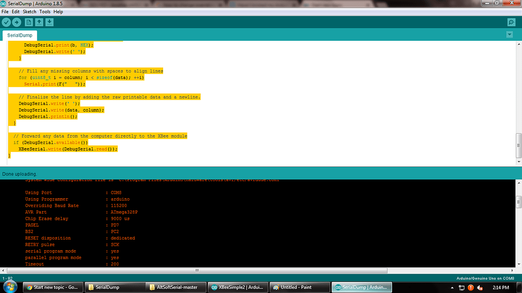 Overriding Baud Rate Is Not The Same As Specified Uploading Arduino Forum