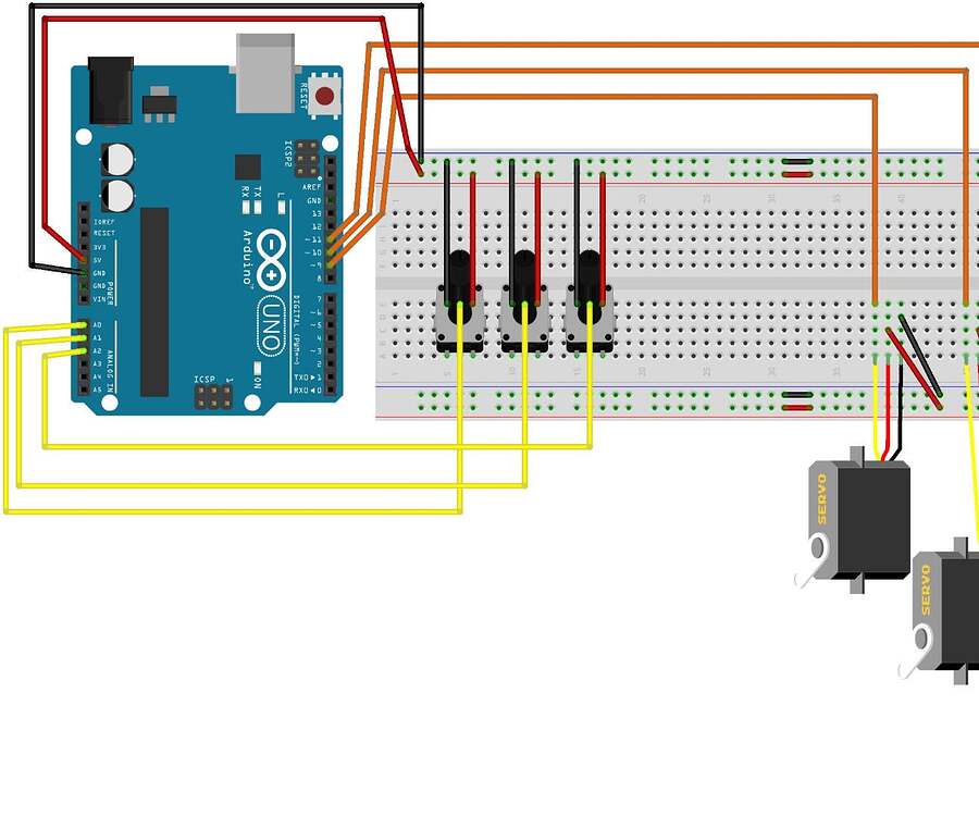 Motor, Potentiometer , L298n, Arduino board - Programming - Arduino Forum