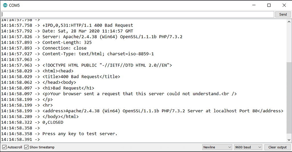 ESP8266 GET http request issue - Programming - Arduino Forum