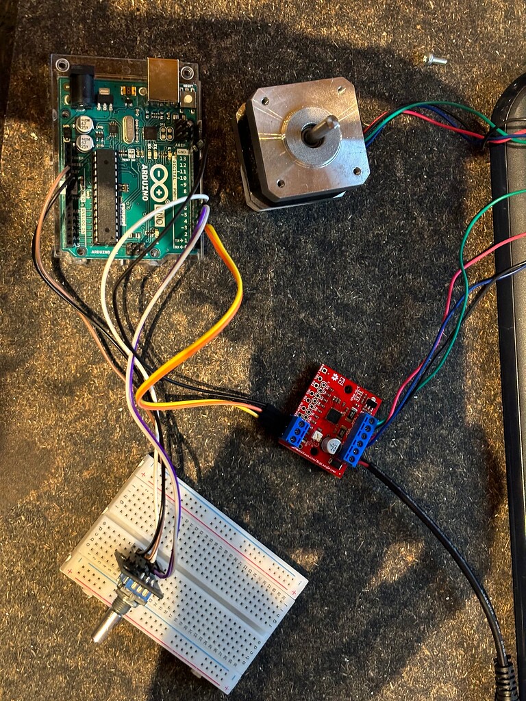 Nema 17 with Big easy driver, jittering - Motors, Mechanics, Power and CNC - Arduino Forum