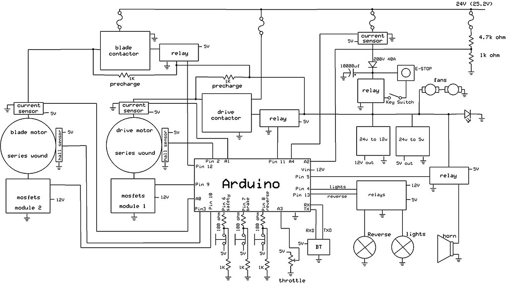 High current motor control - Motors, Mechanics, Power and CNC - Arduino ...
