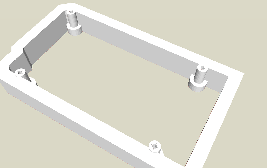 Arduino Due Mounting Template for 3D Printing - Sketchup Model - Due ...