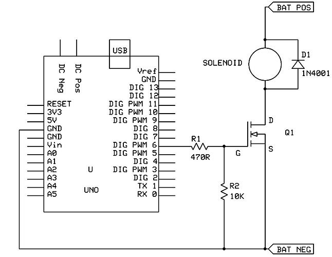 project with solenoid valve nc - General Guidance - Arduino Forum