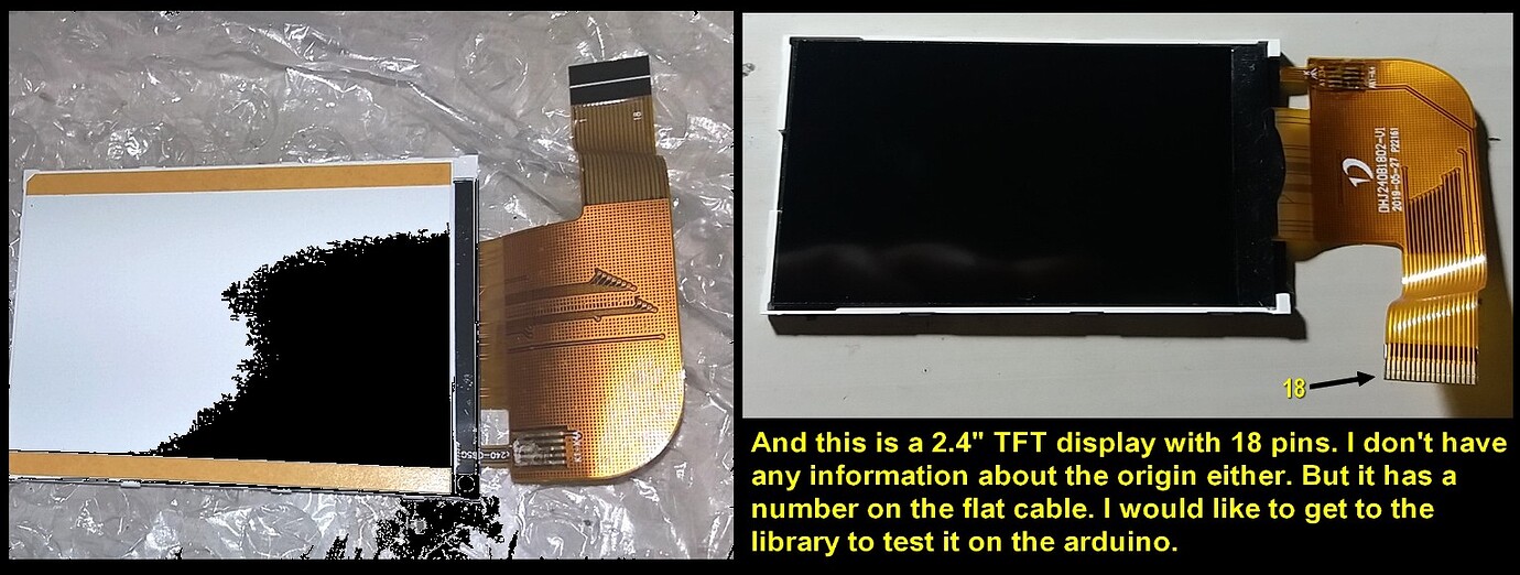 How To Test An Unidentified Lcd Display Programming Arduino Forum