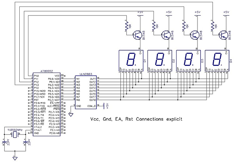 Display 7 segmentos con multiples leds - Hardware - Arduino Forum