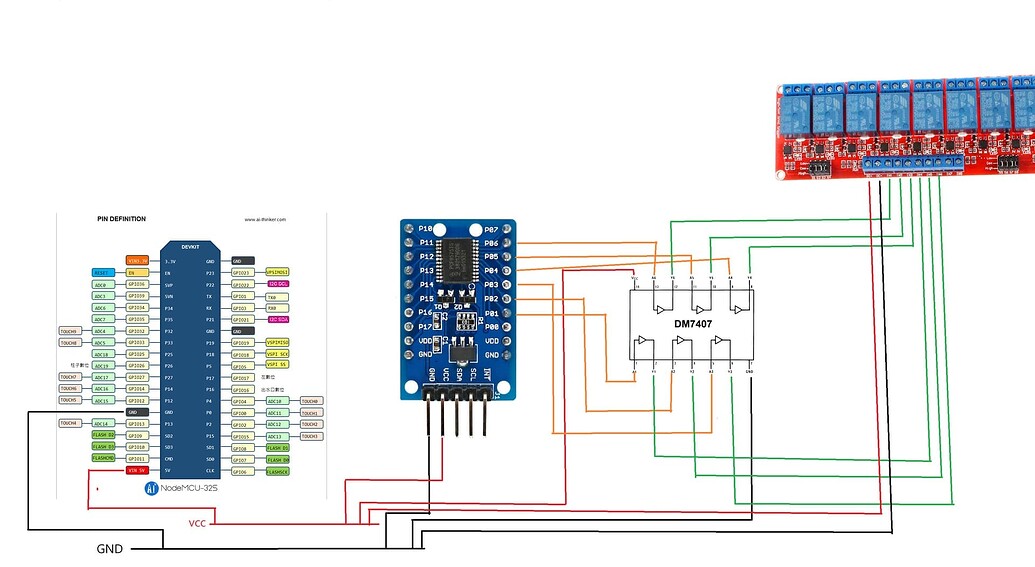 PCF8575 cannot control relay switching - General Electronics - Arduino ...
