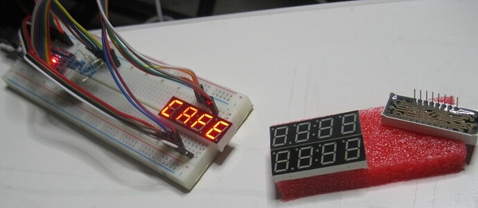 Bloc of 4 x 7 segments display, footprint for Kicad - General Guidance - Arduino Forum