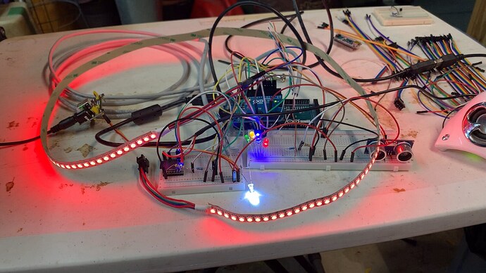 LED lit with a CAT5 network cable - General Guidance - Arduino Forum