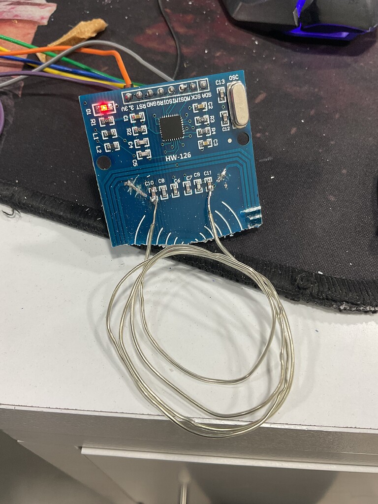 RC522 Antenna design - General Electronics - Arduino Forum