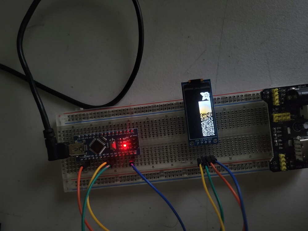 128×64 oled (gme64128-02) - Displays - Arduino Forum