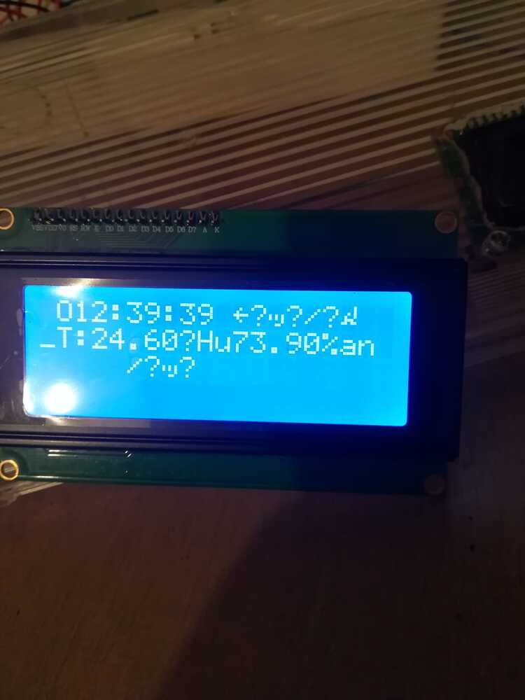 Strani simboli su display lcd - Generale - Arduino Forum