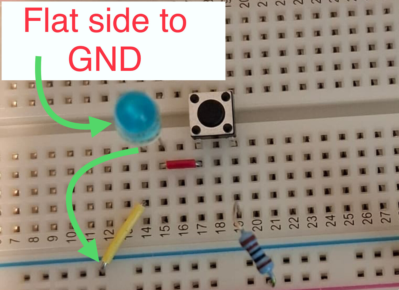 Stuck On Project One Of The Arduino Starter Kit General Guidance Arduino Forum 7063