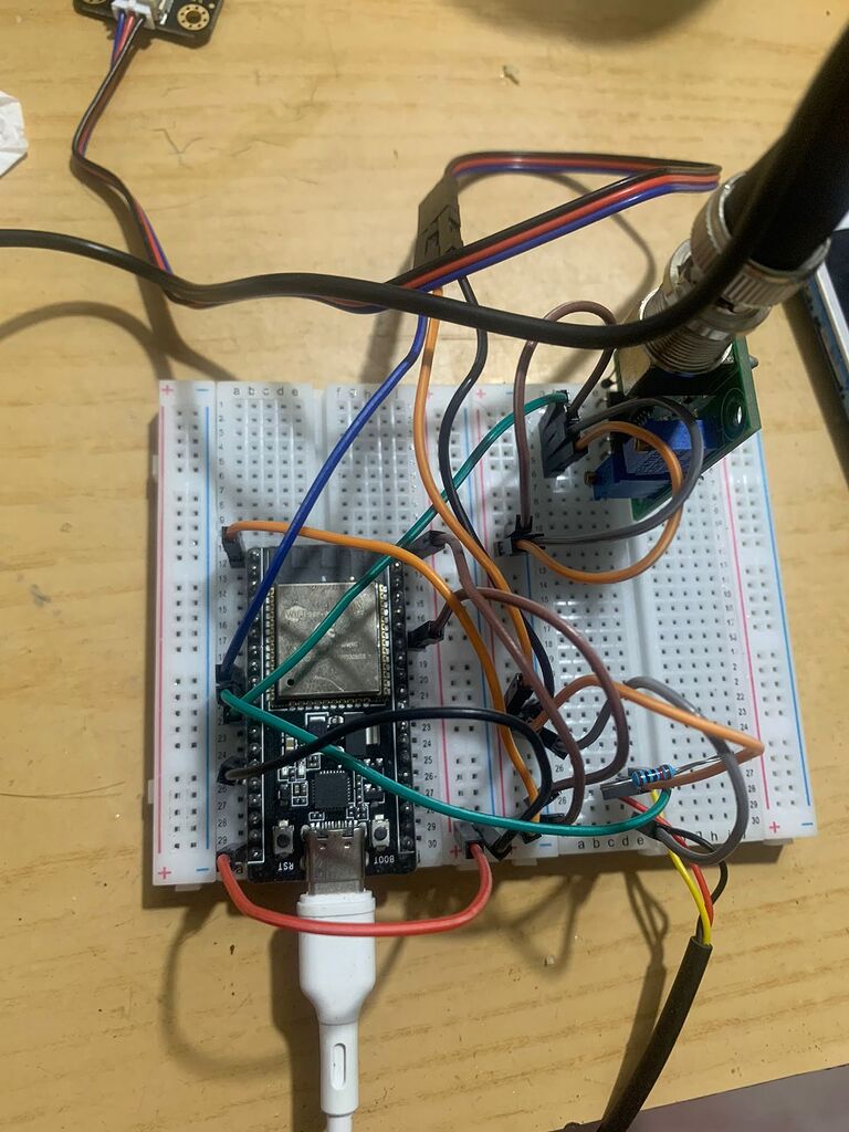 Does the turbidity sensor and pH meter module ph-4502c not support internet network and firebase ...