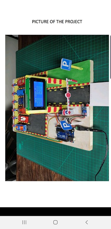 Project on automatic parking system - General Guidance - Arduino Forum