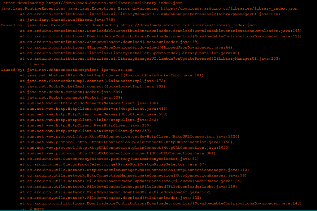 Problem downloading new libraries - IDE 1.x - Arduino Forum Problem downloading new libraries - IDE 1.x - Arduino Forum