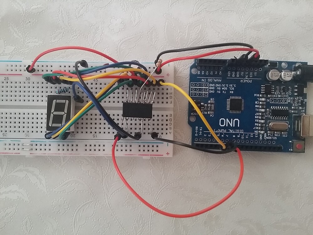 [SOLVED] Interfacing 7 segment display with MAX7219 - General Guidance ...
