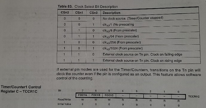 Manipulating Timer 1 on Mega 2560 for variable frequency output on pins 11/12 - Programming ...
