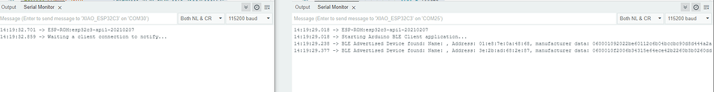 XIAO ESP32C3 BLE not connecting - Networking, Protocols, and Devices - Arduino Forum