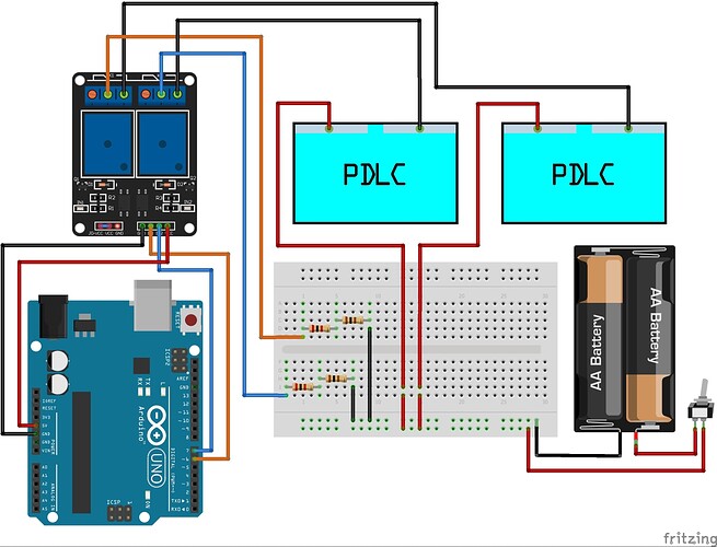 Blink Program Using PDLC Film - Page 2 - General Electronics - Arduino Forum