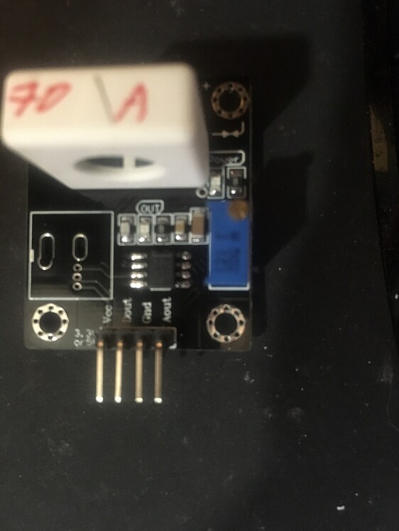 Hall sensor WCS1700 current module DC 70A! Non-invasive method! - Sensors - Arduino Forum