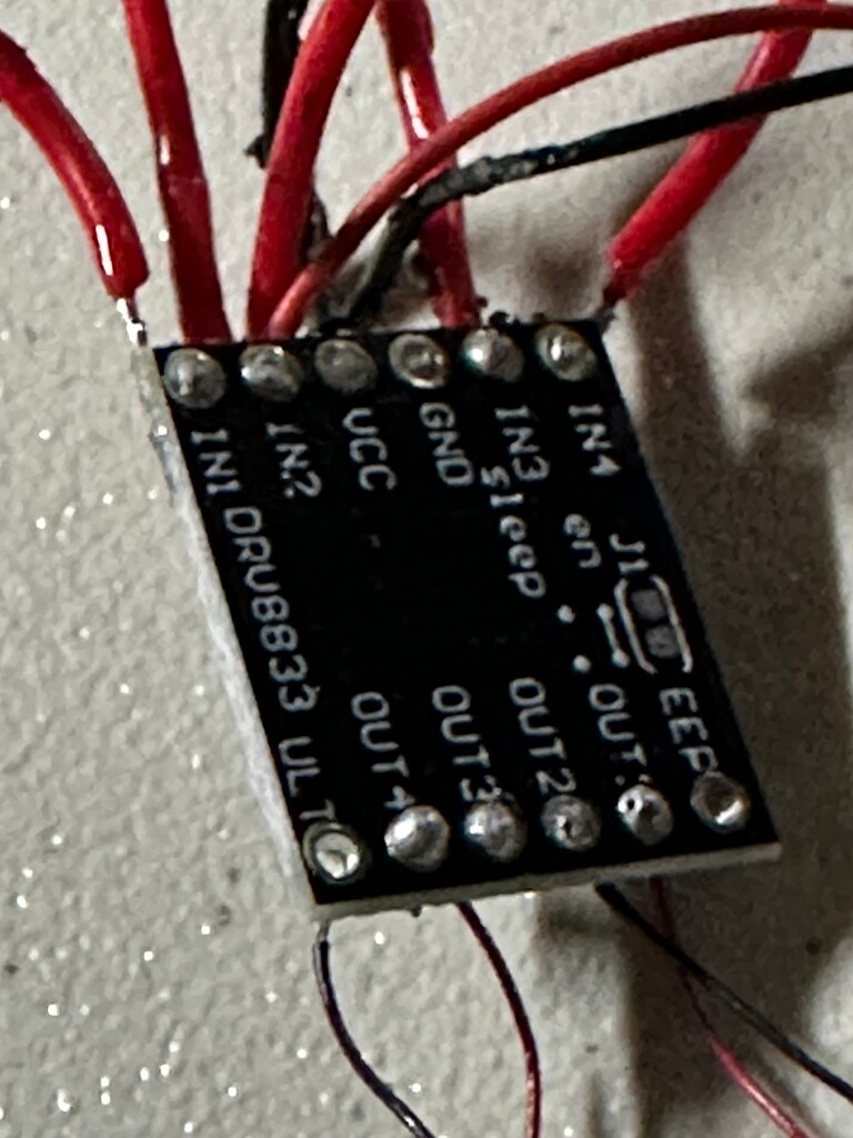 How to get my motor code working on esp32s3 connected to a DRV8833 motor driver? - Programming ...