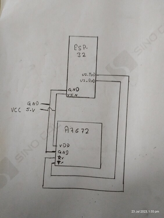 A7672 communication with ESP32 issue - General Guidance - Arduino Forum