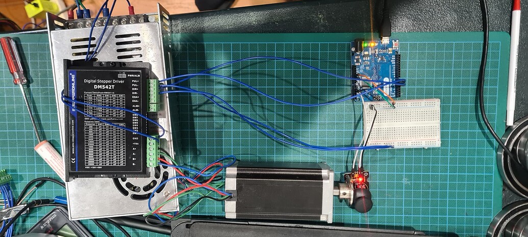 Dm452t to arduino tto joystick - Motors, Mechanics, Power and CNC - Arduino Forum