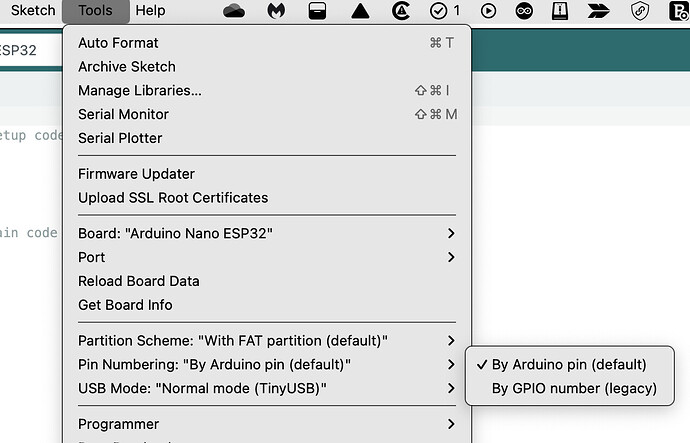 Incorrect pin mapping on website and pwm problems - Nano ESP32 - Arduino Forum