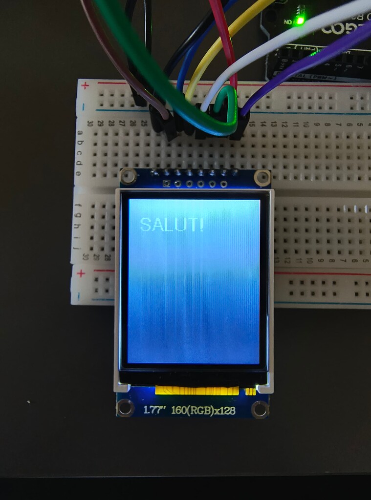 ST7735 background problem - Displays - Arduino Forum