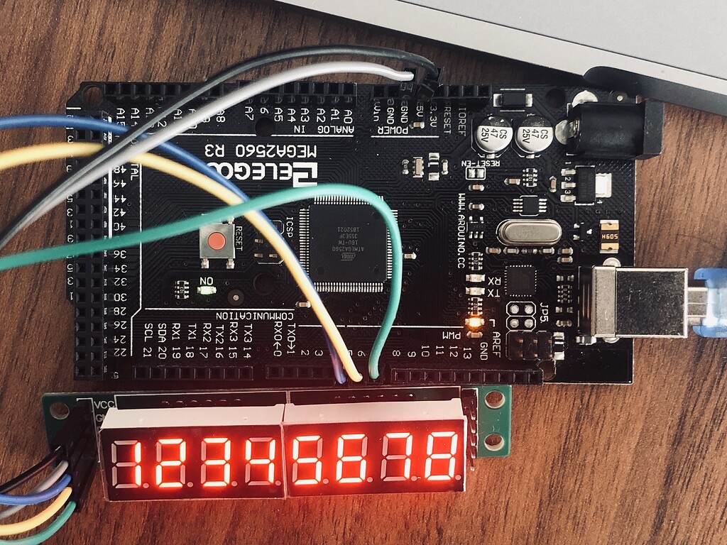 7 Segment Display board with Max7219CWG - Displays - Arduino Forum