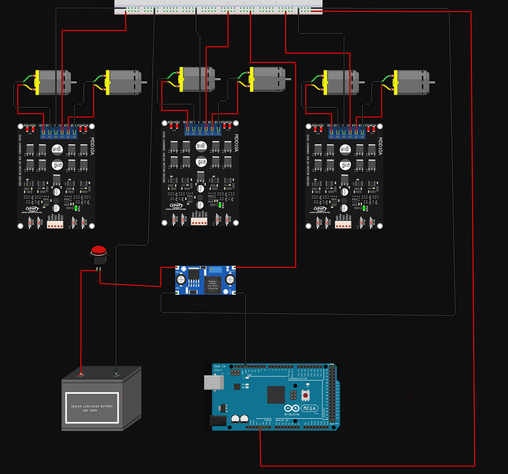 Project circuit help for stair climbing rocker bogie robot - General Guidance - Arduino Forum