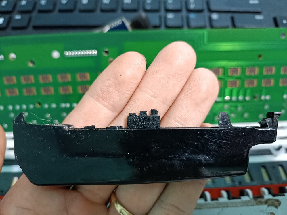 I'm try to make velocity midi keboard by using two keypad, and two ...