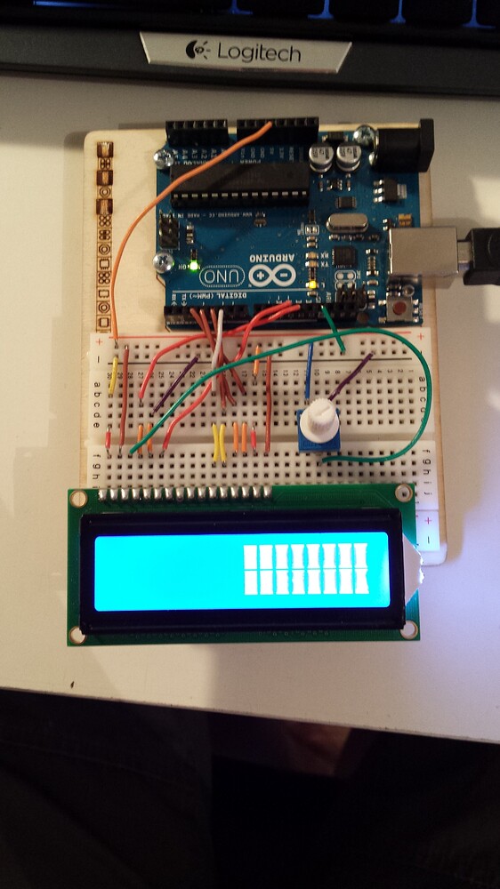My lcd only show squares - Displays - Arduino Forum