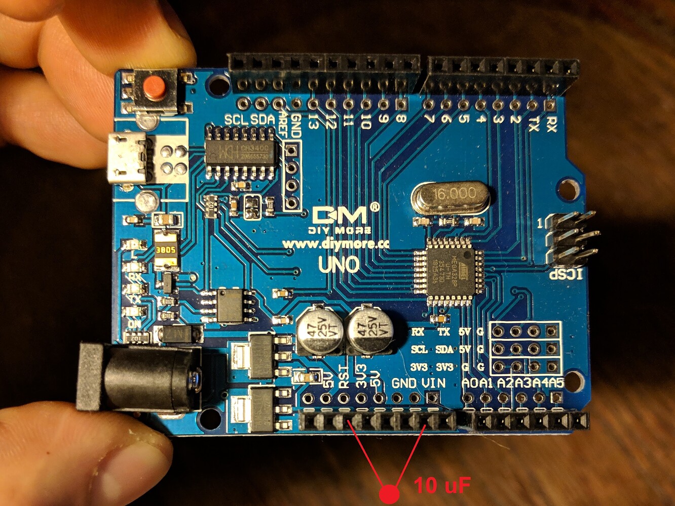 [SOLVED] Bootloader burning to ATmega1284p using cheap UNO clone (ATmega328p) - 3rd Party Boards ...