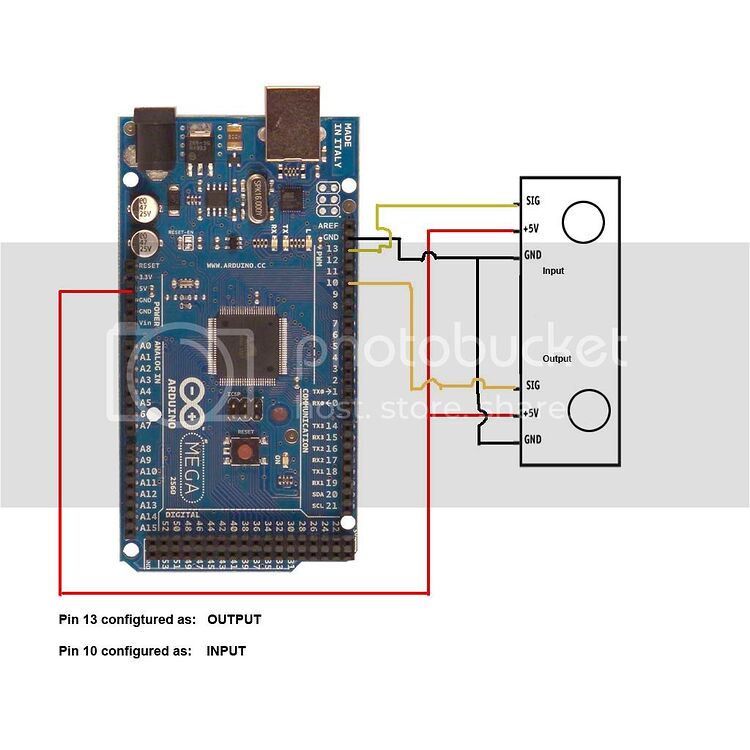 Vex Ultrasonic Range Finder - Sensors - Arduino Forum