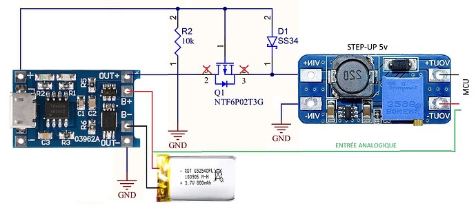 Contrôle de charge de batterie - Français - Arduino Forum