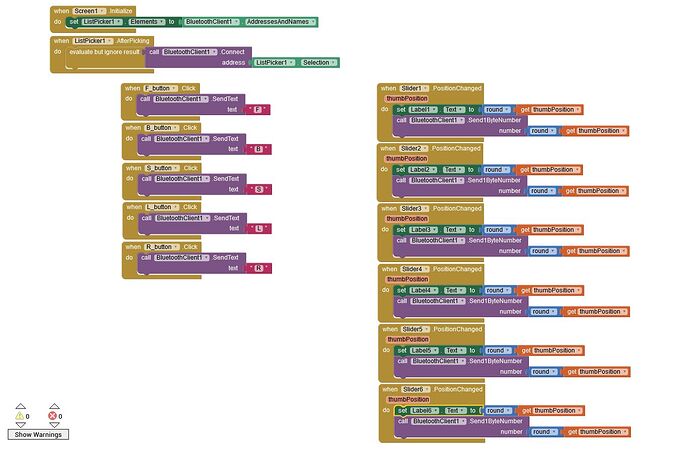 HC-05 Bluetooth multi servo control app problem - Programming - Arduino Forum