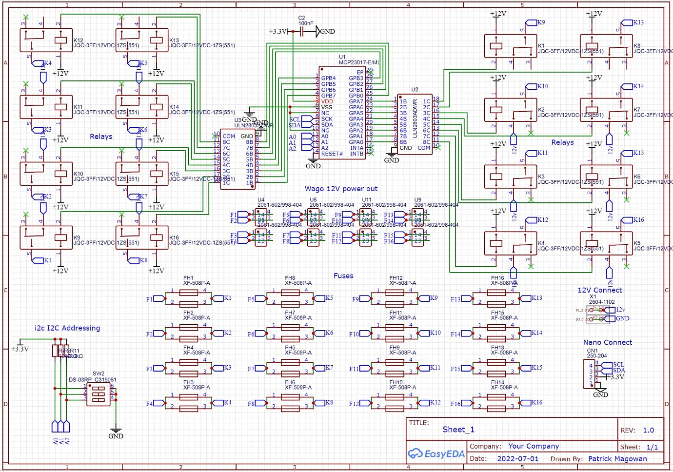 I2C Relay Board Module - General Guidance - Arduino Forum