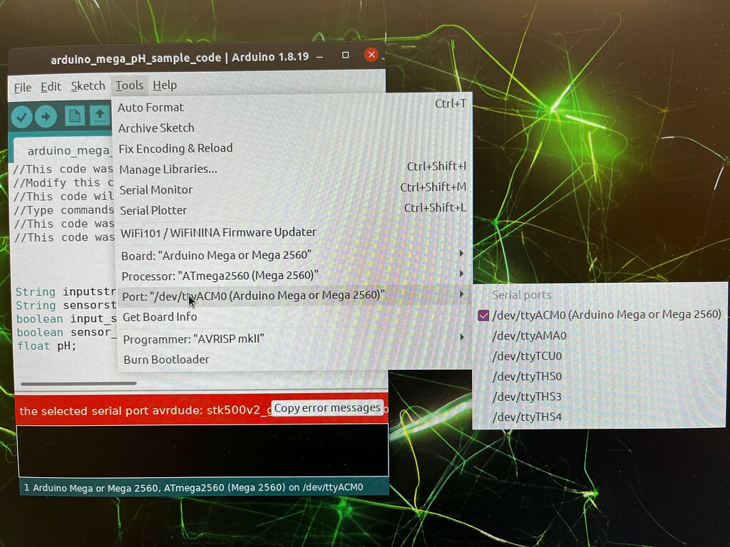 Can Not Upload To Arduino Mega Using Jetson Orin Nano Uploading Arduino Forum