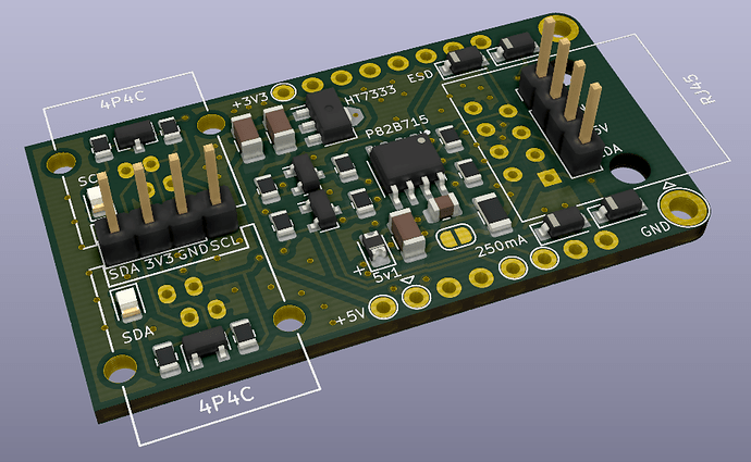 [SOLVED] I2C over Cat5 UTP with P82B715 bus extenders - Sensors ...