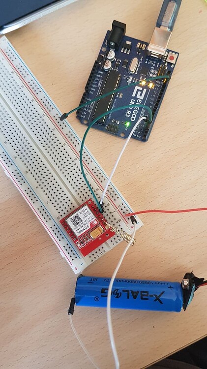 Comunication with module sim800l - Programming - Arduino Forum