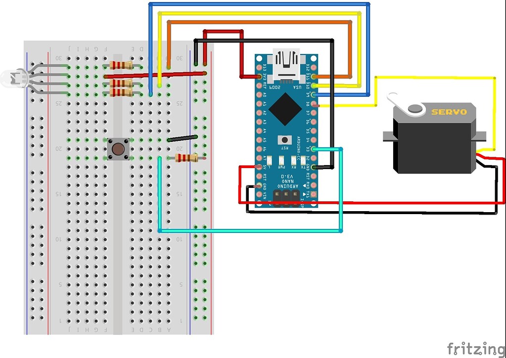 Help With Code for Simple Door Lock - Programming - Arduino Forum