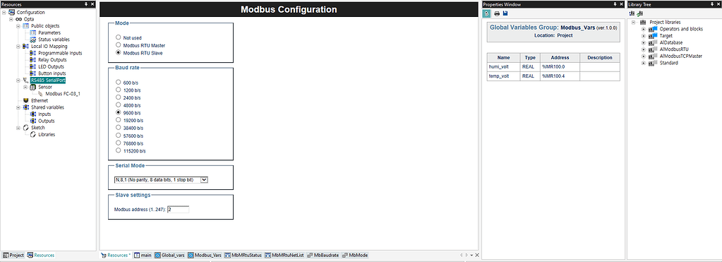 How to connect OPTA with 8 Channels RS485 Relay? - Opta - Arduino Forum