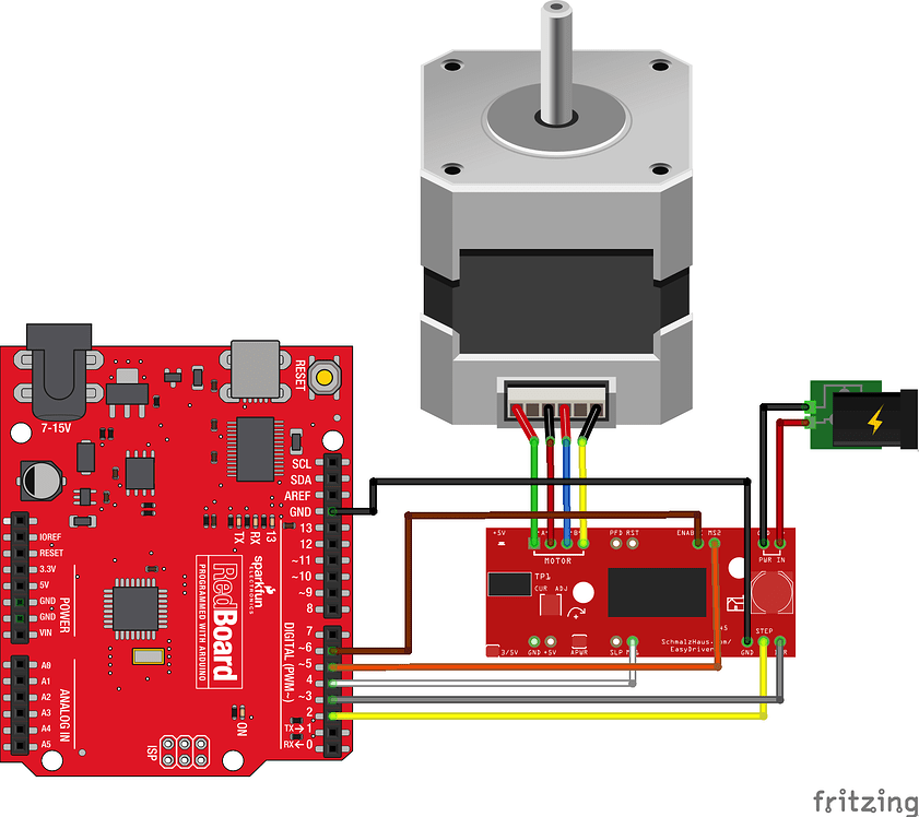 Stepper Motor Stopping Early Using AccelStepper - Motors, Mechanics ...