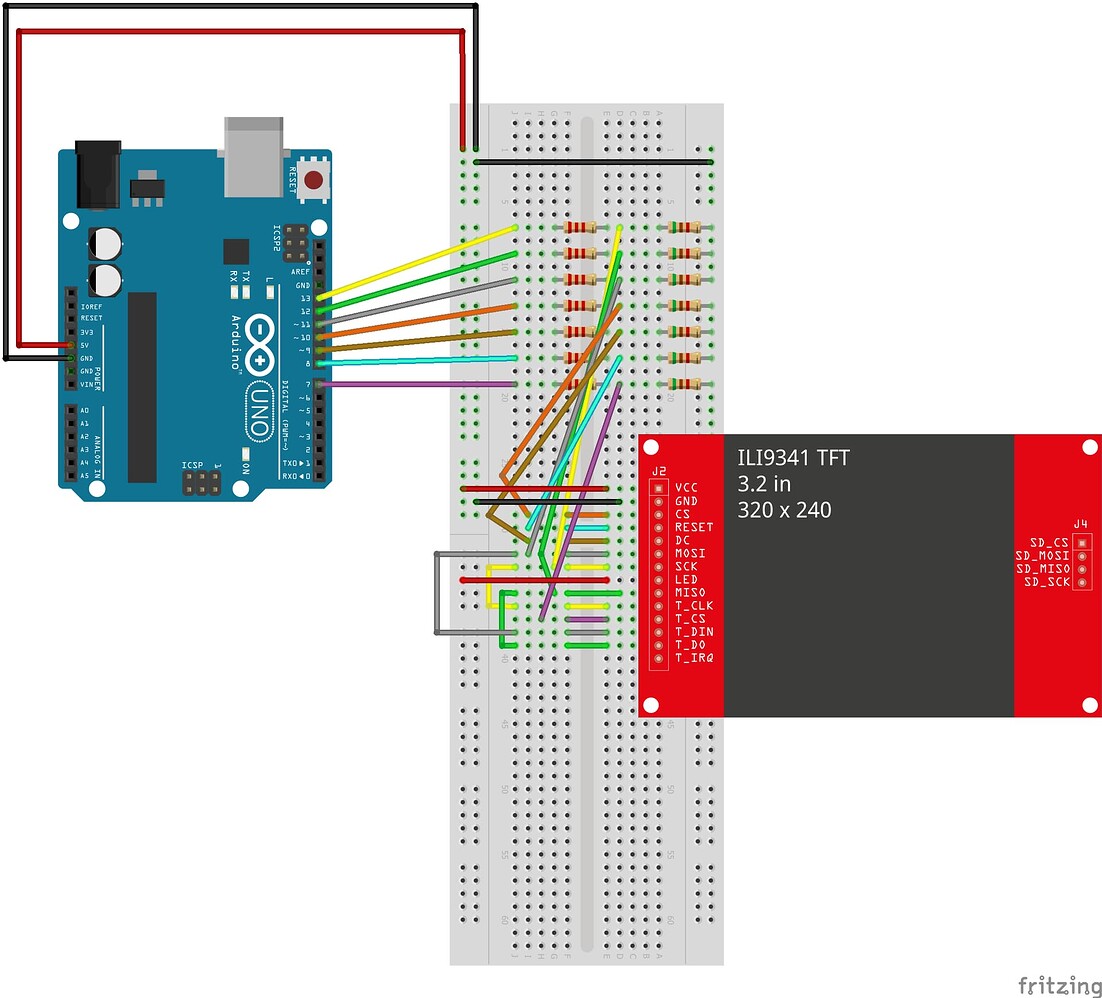 Arduino Uno WiFi R4 Hardware SPI Issue: ILI9341 TFT & XPT2046 Touch (Works on Standard Arduino ...