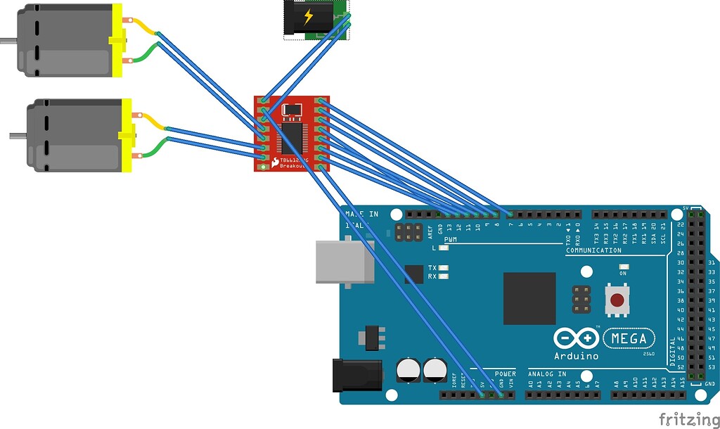 pin12 was destroy on arduino mega (tried with another new arduino mega ...