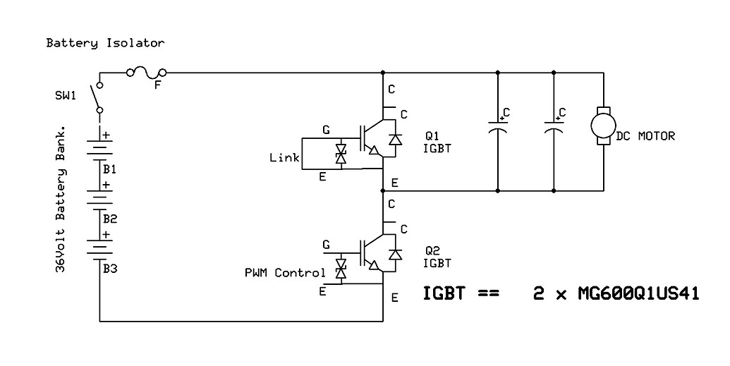 How can I use an Arduino to control an IGBT DC motor controller? - Motors, Mechanics, Power and ...