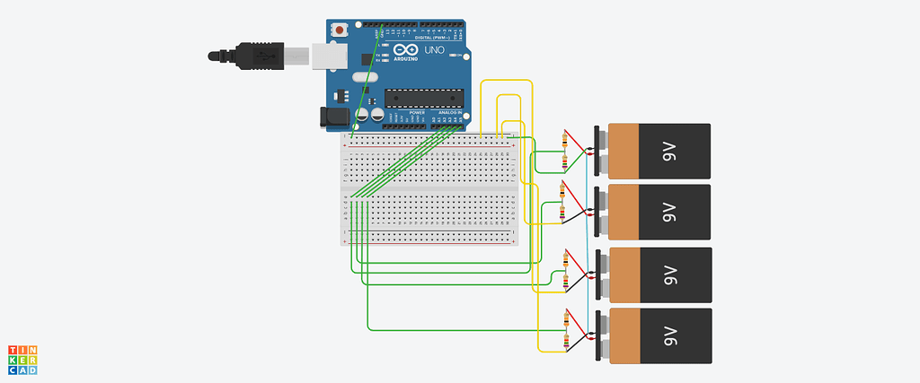 Measure separate voltage of each battery connected in series - Sensors ...